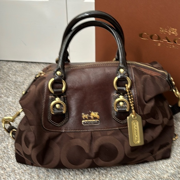 Coach | Bags | Authentic Coach 2947 Sabrina Satchel Shoulder Bag ...